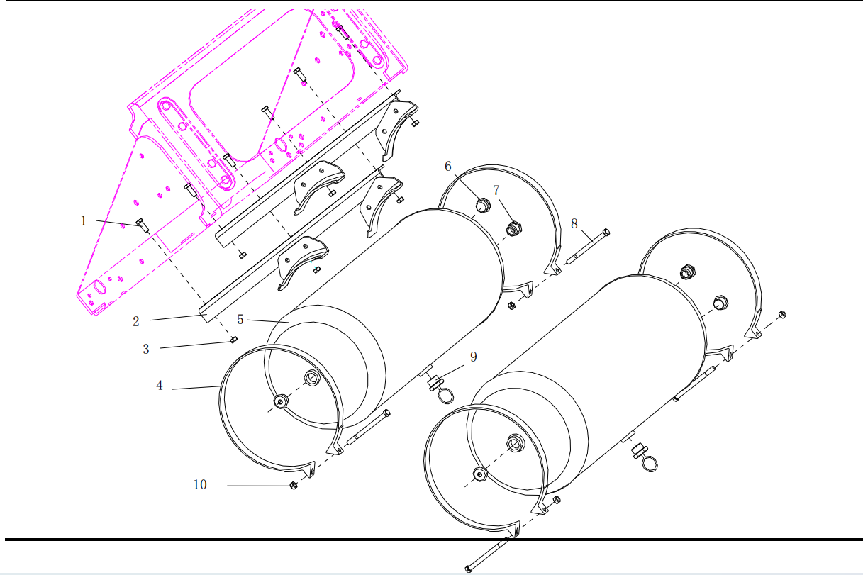SHACMAN F3000 AIR COMPESSOR OUTER LINE-10